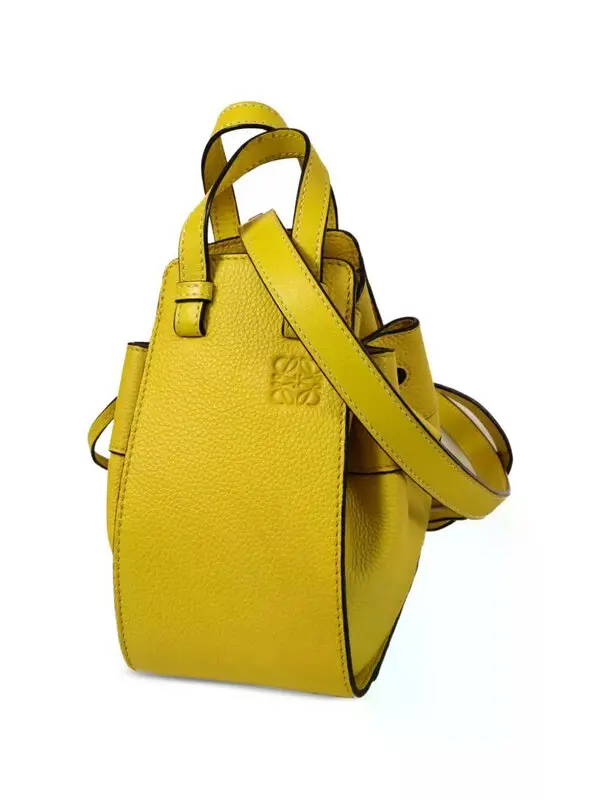 Loewe Mini Hammock Shoulder Bag - Yellow