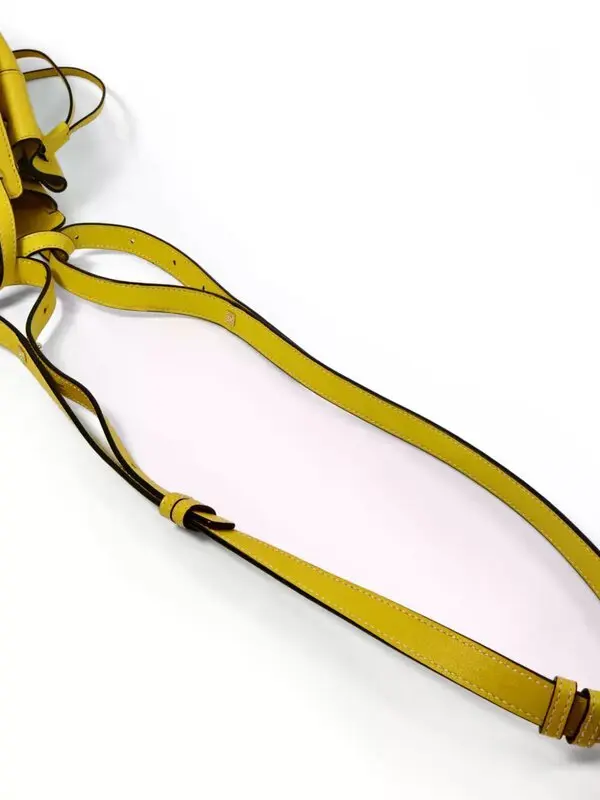 Loewe Mini Hammock Shoulder Bag - Yellow