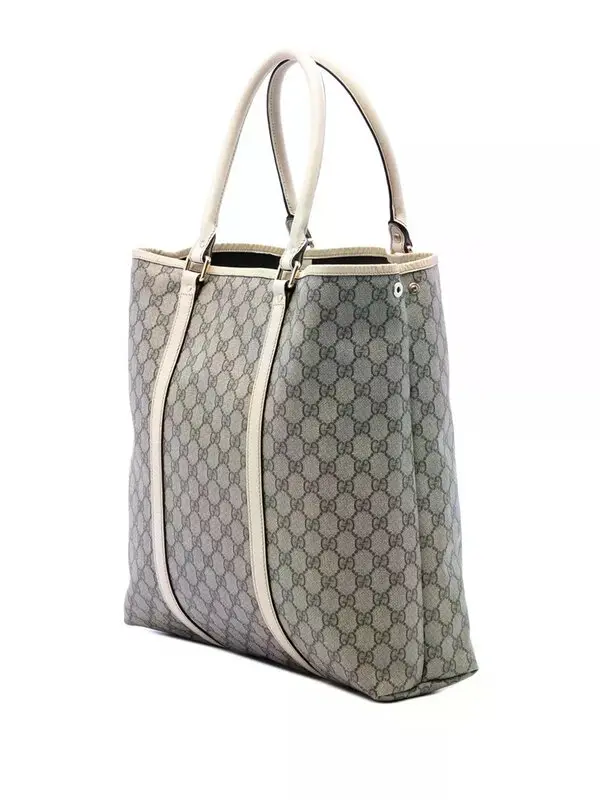 Gucci Gg Supreme Joy Vertical Tote Bag - Neutrals