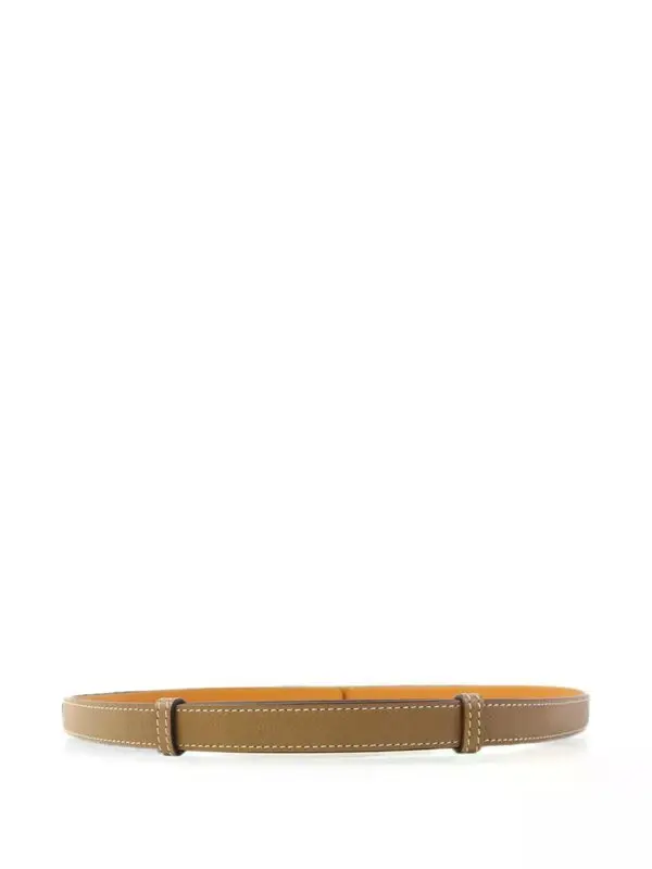 Hermès Kelly Leather Belt - Grey