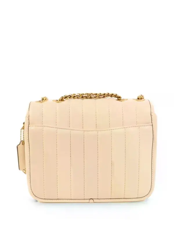 COACH VINTAGE Quilted Turn-lock Shoulder Bag