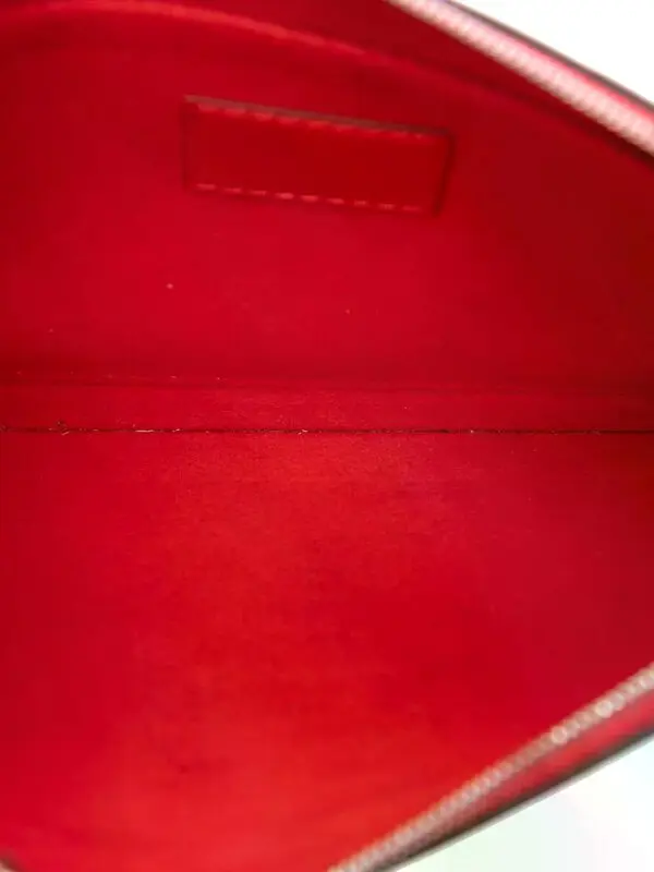 LOUIS VUITTON 2014 Epi Neverfull Pouch - Red