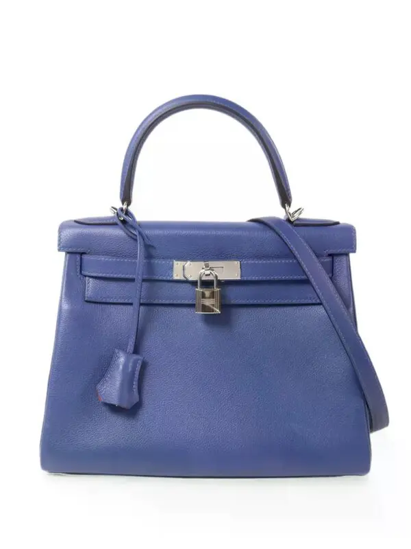 Hermès Kelly 28 Tote Bag - Blue