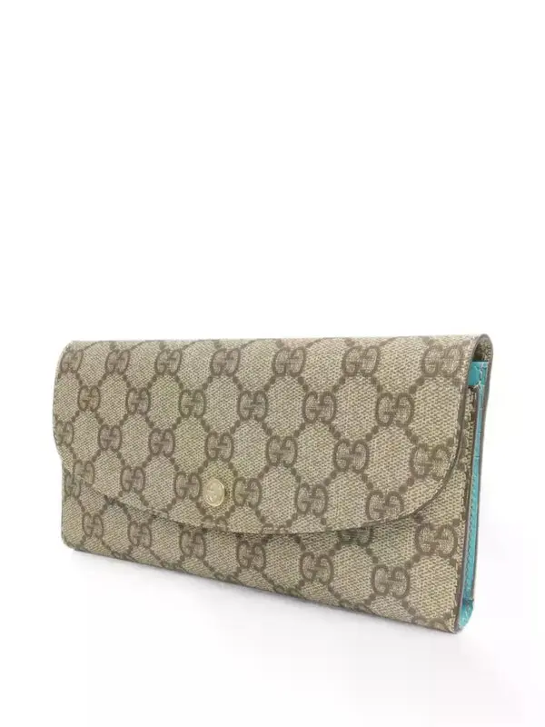 Gucci Gg Supreme Long Wallet