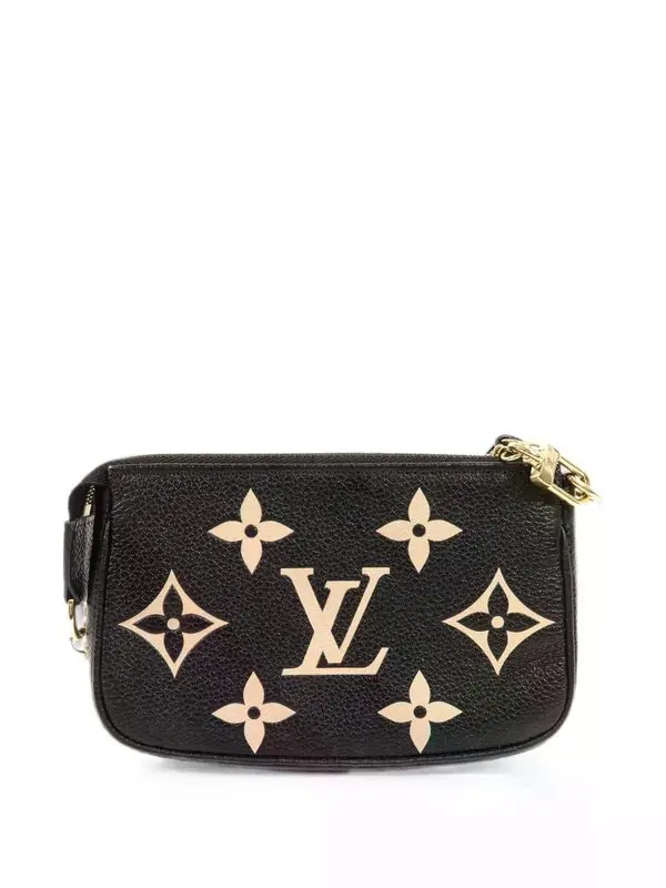 LOUIS VUITTON Monogram Empreinte Mini Pochette Clutch Bag