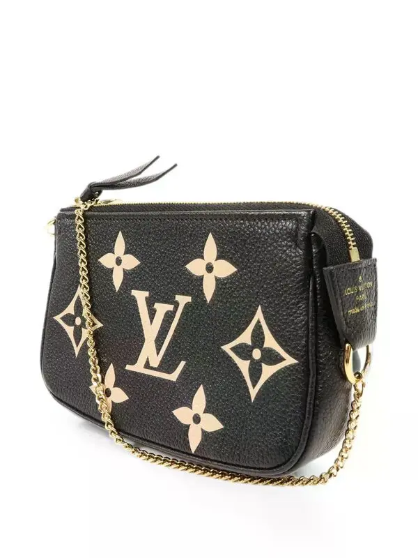 LOUIS VUITTON Monogram Empreinte Mini Pochette Clutch Bag