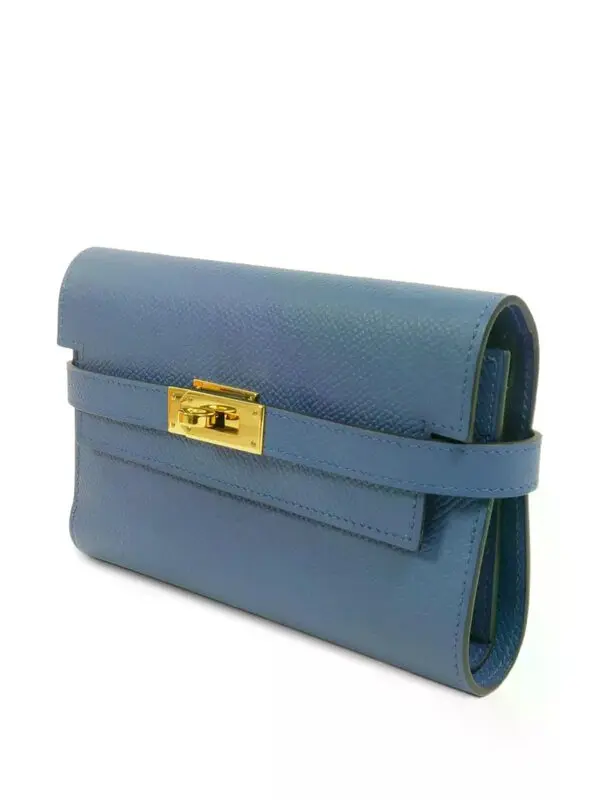 Hermès 2017 Medium Kelly Depliant Leather Wallet