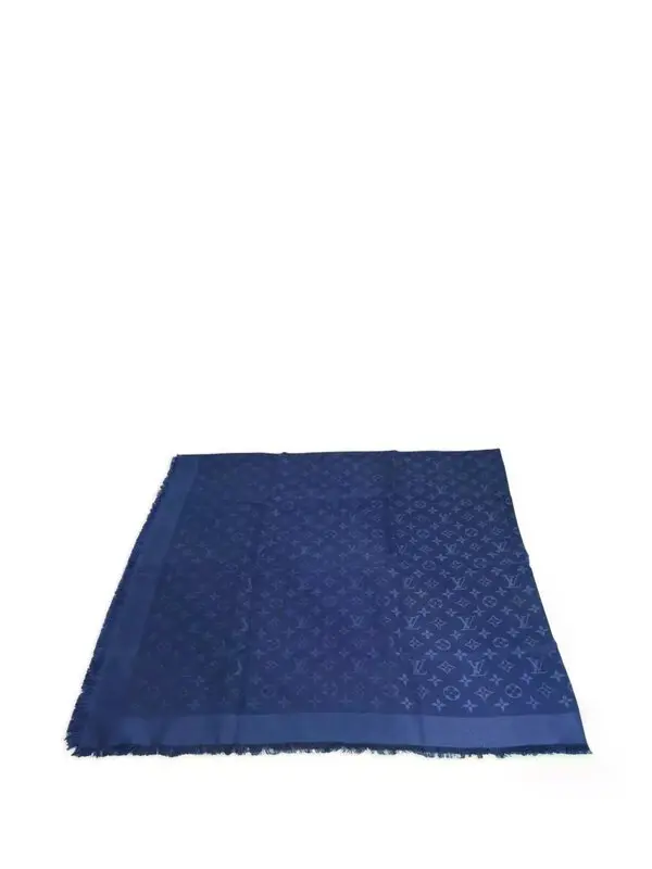 LOUIS VUITTON Monogram-pattern Scarf