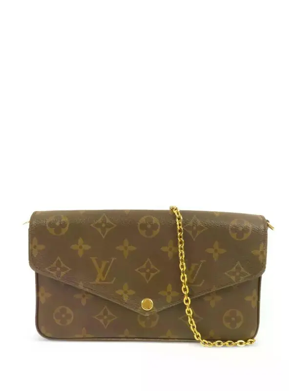 LOUIS VUITTON Felicie Shoulder Bag - Brown