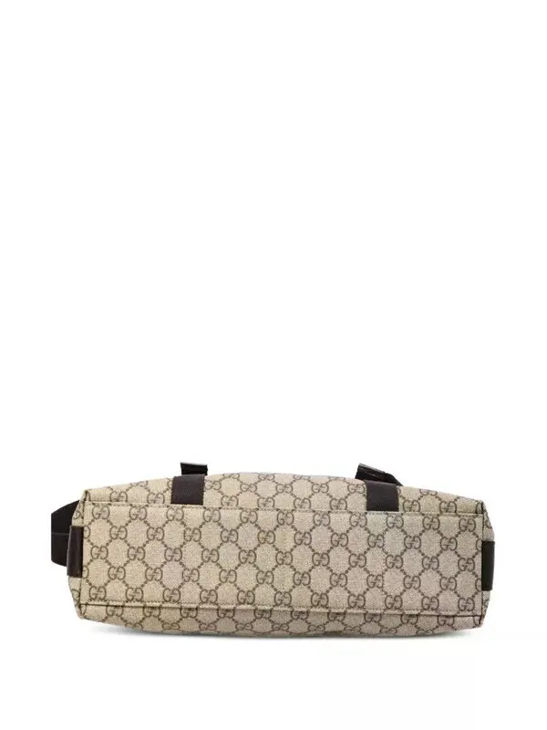 Gucci Gg Supreme Buckle Shoulder Bag