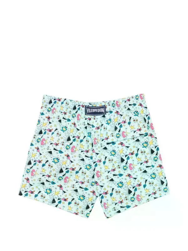 Vilebrequin Graphic Print Swim Shorts