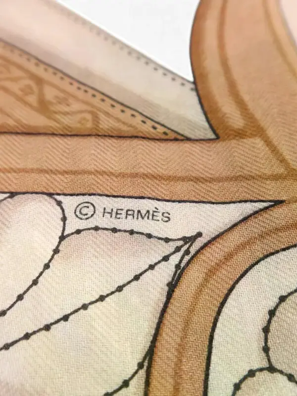 Hermès Mors A Jouets Bandana Scarf