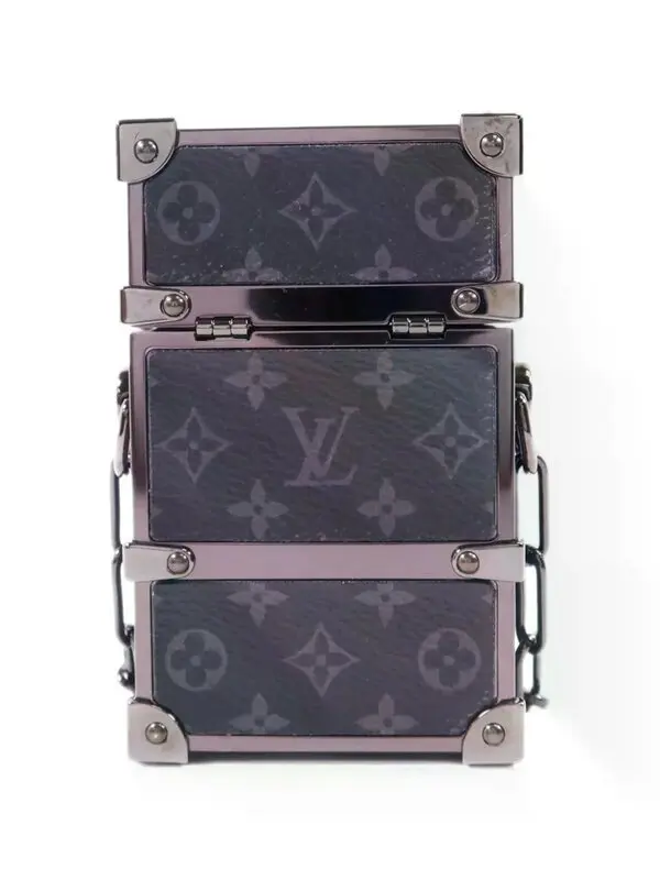 LOUIS VUITTON Monogram Eclipse Trunk Box Shoulder Bag