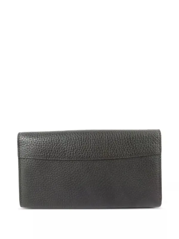 LOUIS VUITTON Capucines Studded Wallet - Black