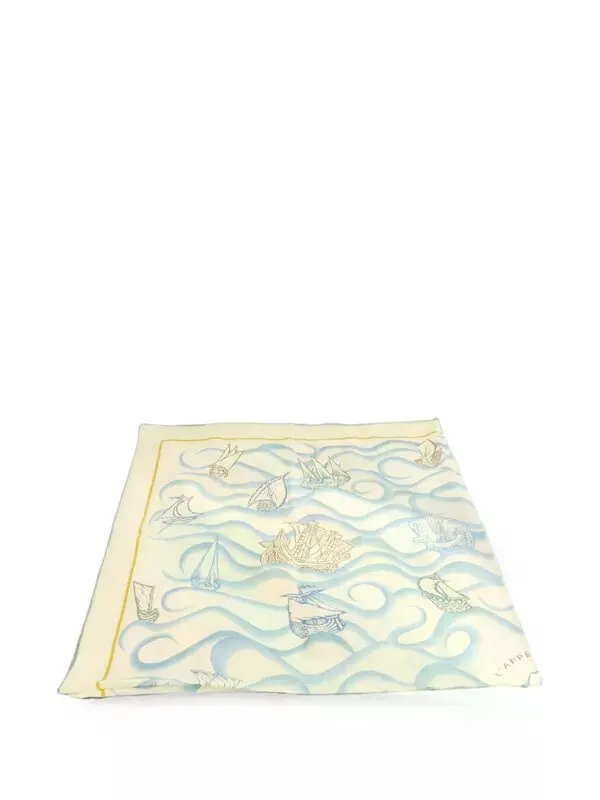 Hermès L'appel Du Large Scarf - Neutrals
