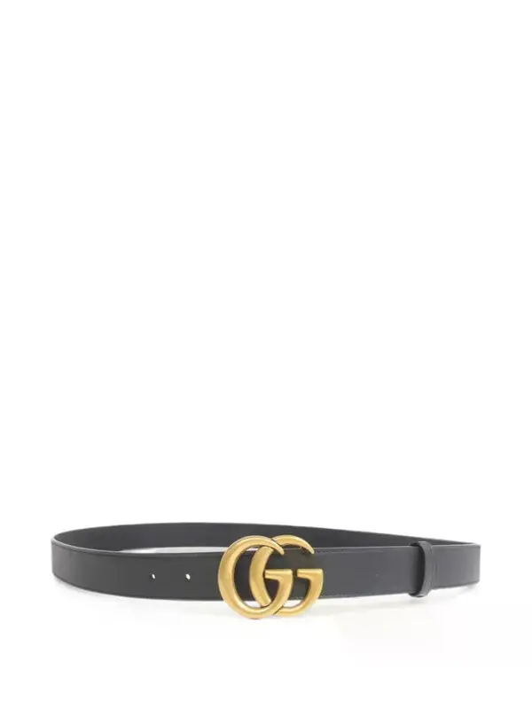Gucci Gg Marmont Belt - Black