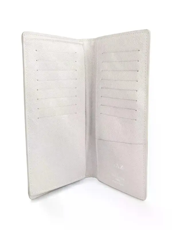 LOUIS VUITTON Story Brazza Wallet - White