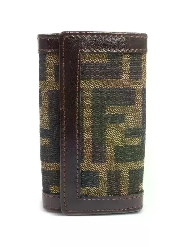 Fendi Zucca Canvas Key Case - Brown
