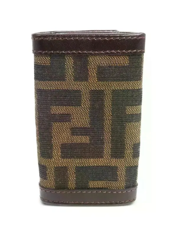 Fendi Zucca Canvas Key Case