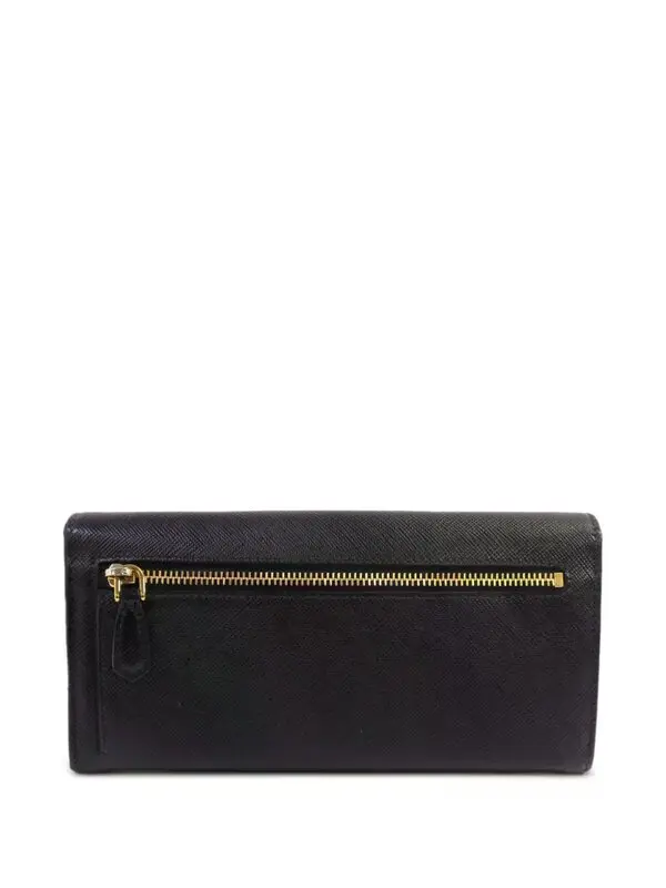 Prada Leather Wallet - Black