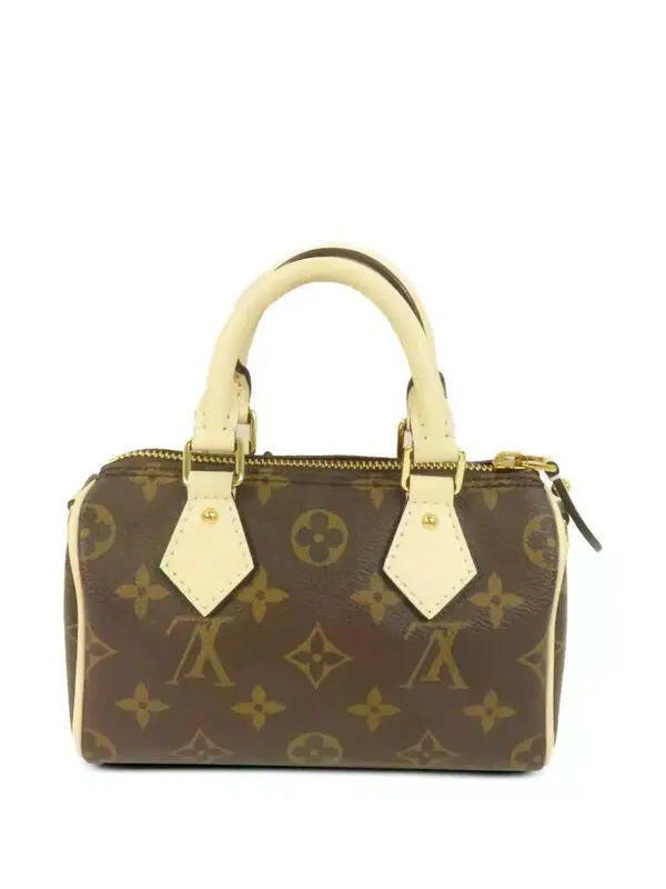 LOUIS VUITTON Monogram Speedy Nano Shoulder Bag