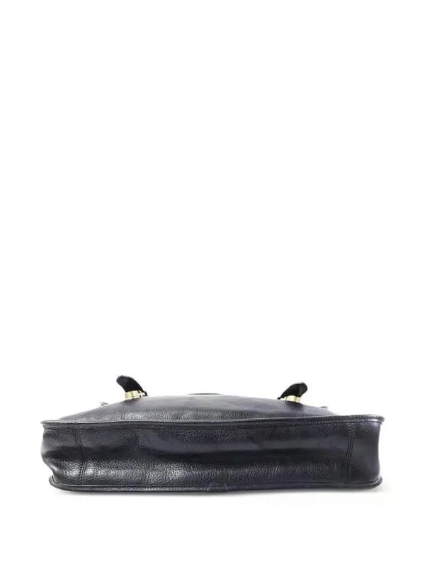 Mulberry Buckle-fastening Briefcase