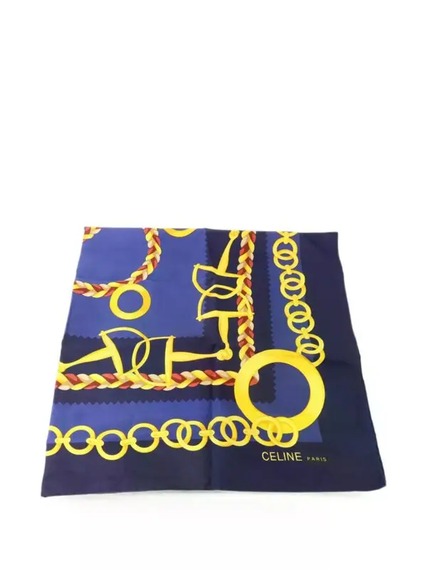 Celine Chain-print Scarf