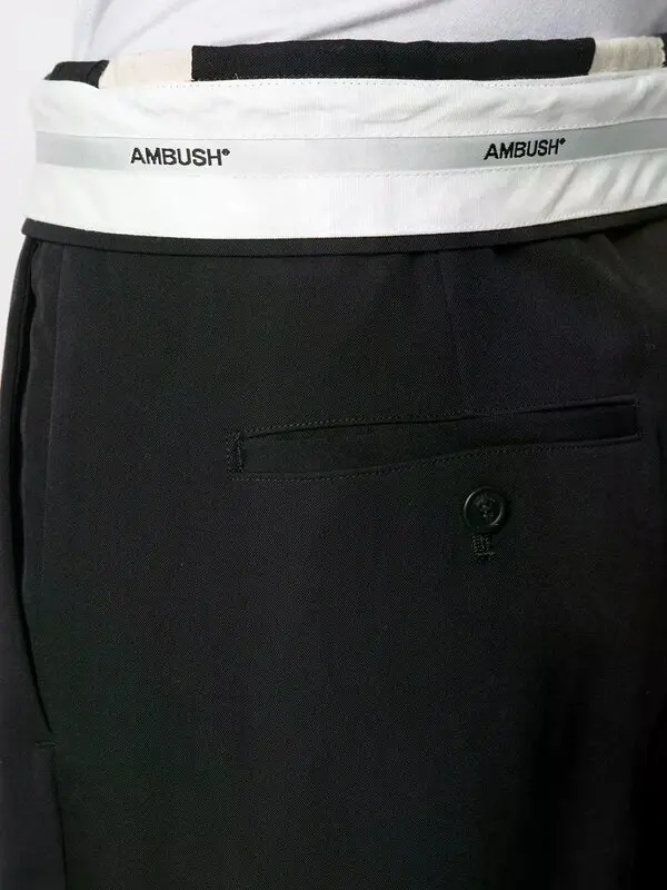 AMBUSH Folded Waist Trousers