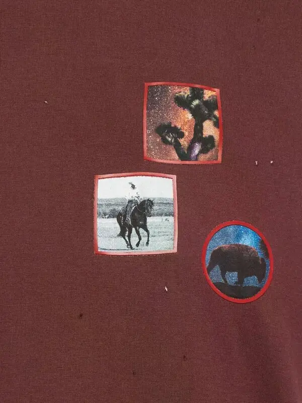 Givenchy Distressed T-shirt - Brown