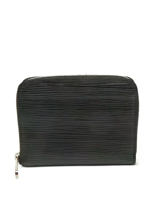 LOUIS VUITTON 2014 Zippy Epi-leather Wallet - Black