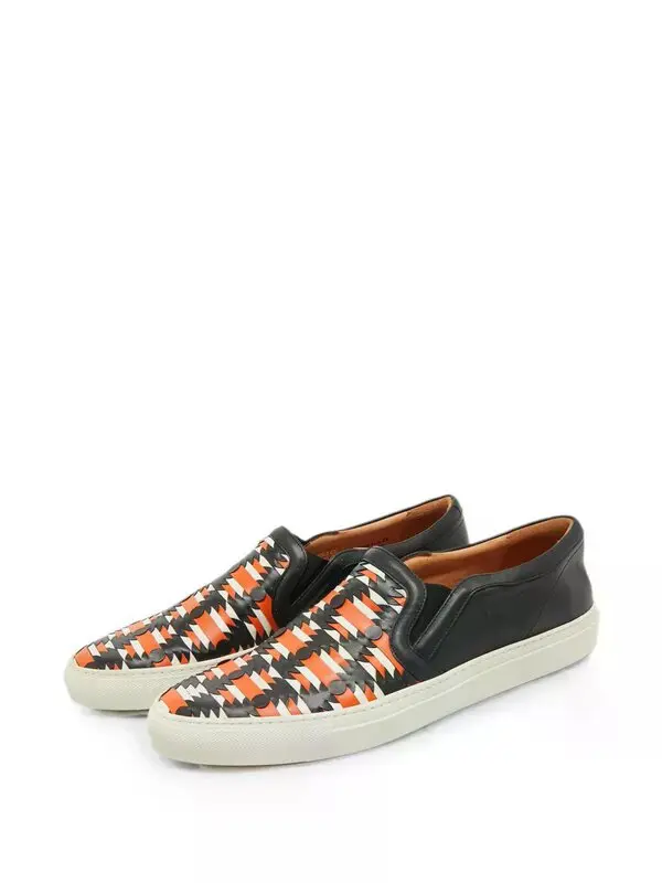 Givenchy Woven Leather Sneakers