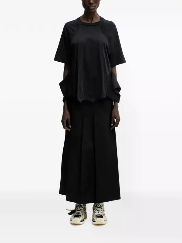 Undercover Panelled Raw-edge T-shirt