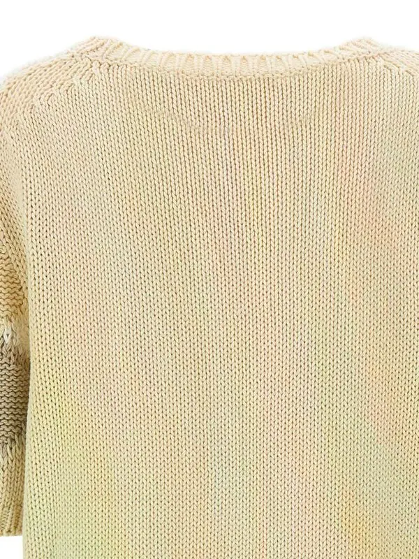 KANGRA Sequin-embellished Patchwork Sweater