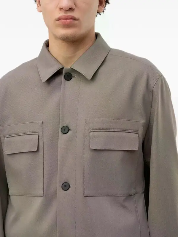 Hugo Flap-pocket Button-up Jacket