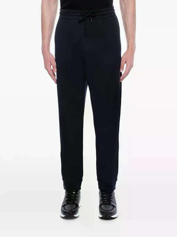 Giorgio Armani Logo-patch Drawstring Track Pants