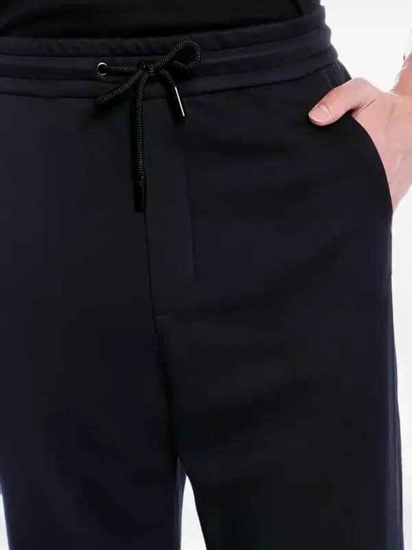 Giorgio Armani Logo-patch Drawstring Track Pants