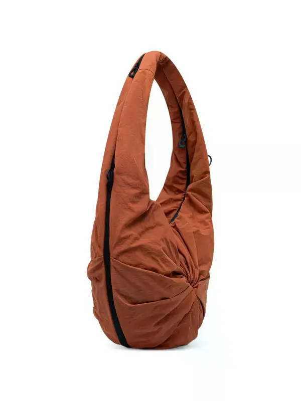 COTE & CIEL Ruched Knotted Tote Bag - Orange