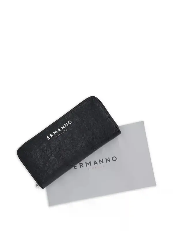 ERMANNO FIRENZE Logo-print Zip-around Wallet