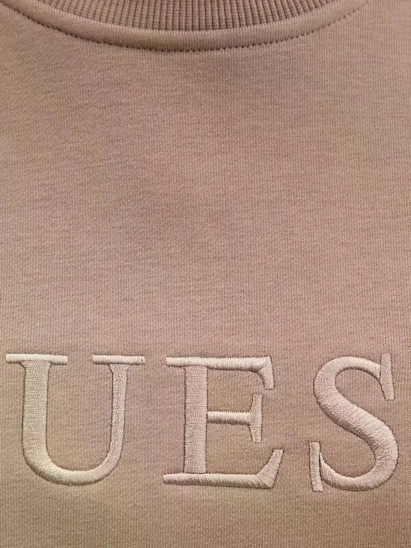 Guess Sofia Embroidered Logo-lettering Sweater
