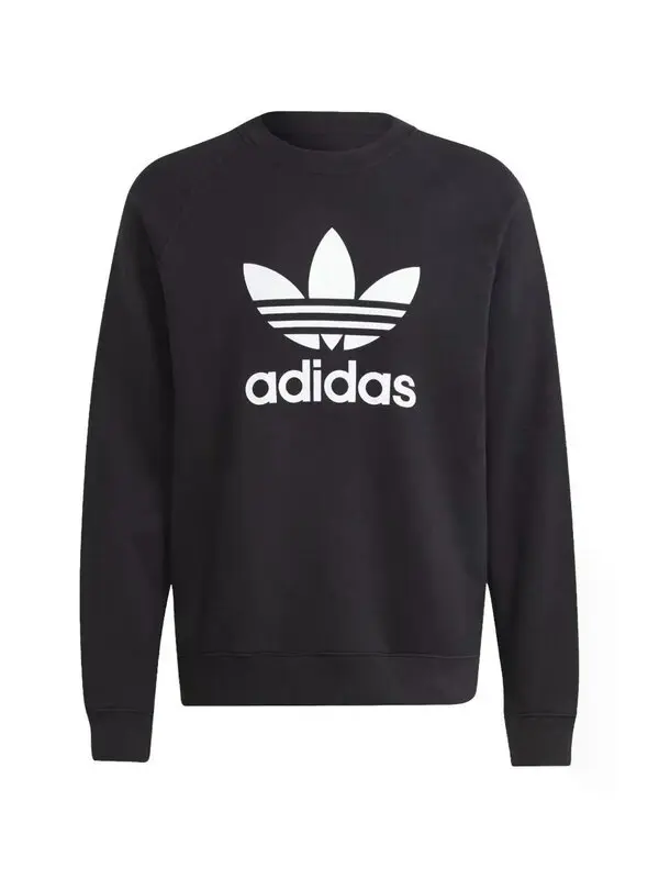 Adidas Trefoil Logo-print Sweatshirt