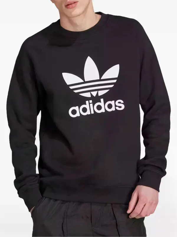 Adidas Trefoil Logo-print Sweatshirt