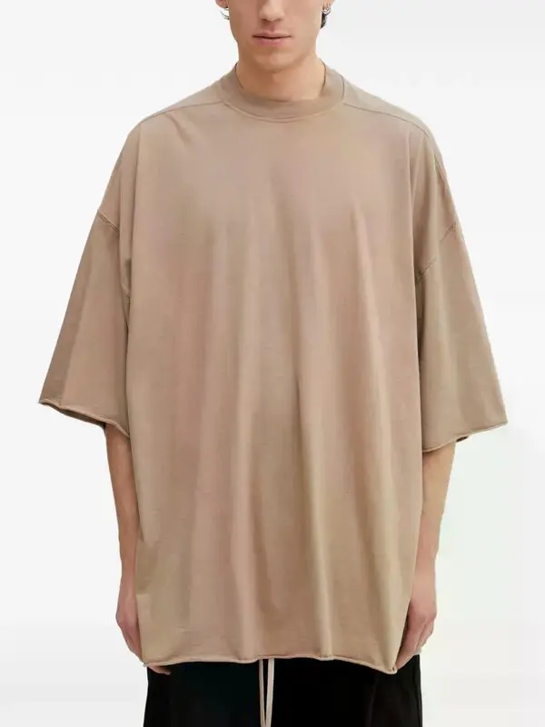 Rick Owens Raw-cut Oversized T-shirt