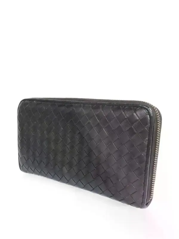 Bottega Veneta Leather Wallet - Black