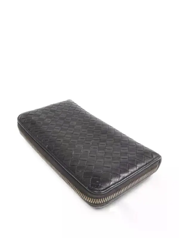 Bottega Veneta Leather Wallet - Black