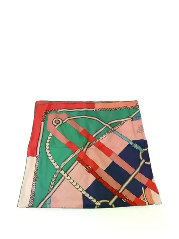Hermès Grahic-print Scarf