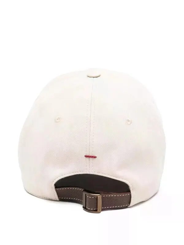 Brunello Cucinelli Logo Embroidered Cap