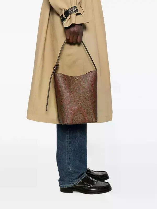 Etro Paisley Print Bucket Bag