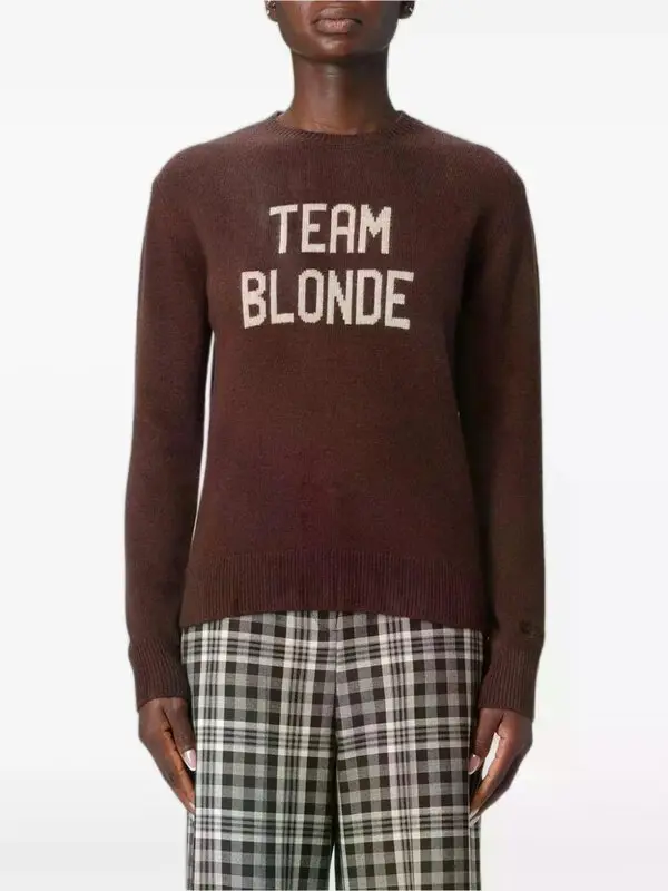 MC2 SAINT BARTH New Queen Slogan-intarsia Sweater