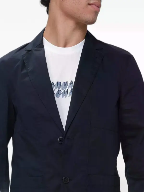 Armani Exchange Cotton Twill Blazer