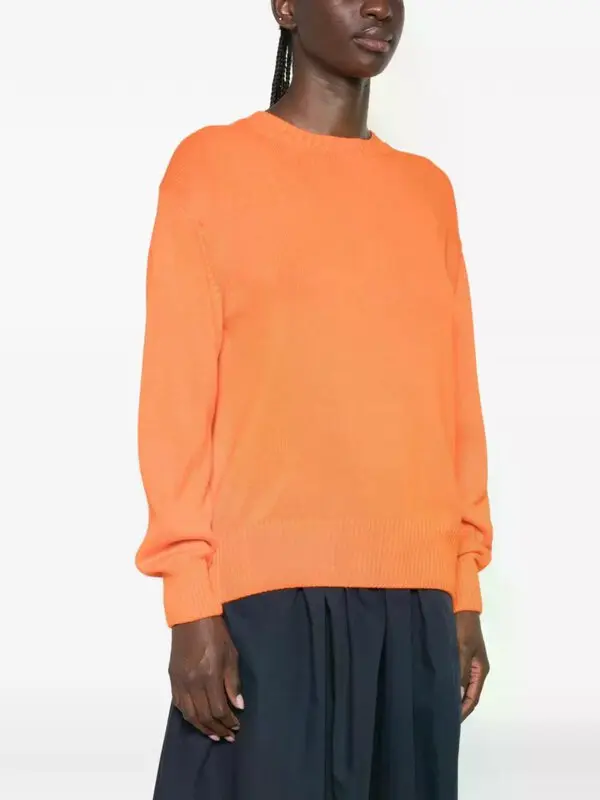 VICOLO Ribbed-trims Sweater